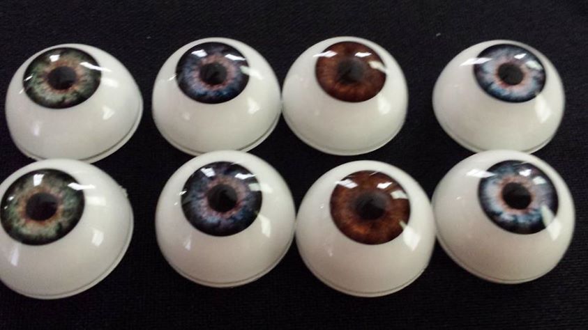 5 Pr. acrylic Doll Eyes 35.00 (You choose size and color) FREE SHIPPING ...