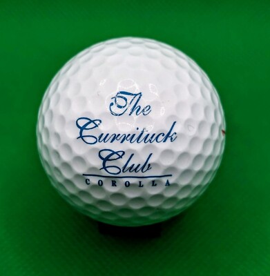The Currituck Club logo golf ball (Corolla, North Carolina) | eBay