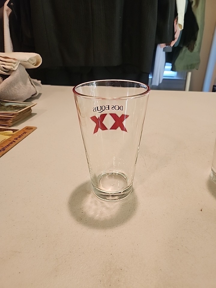 Rare Dos Equis Vintage 2002 Pint Beer Glass Collectible Breweriana Gift ...