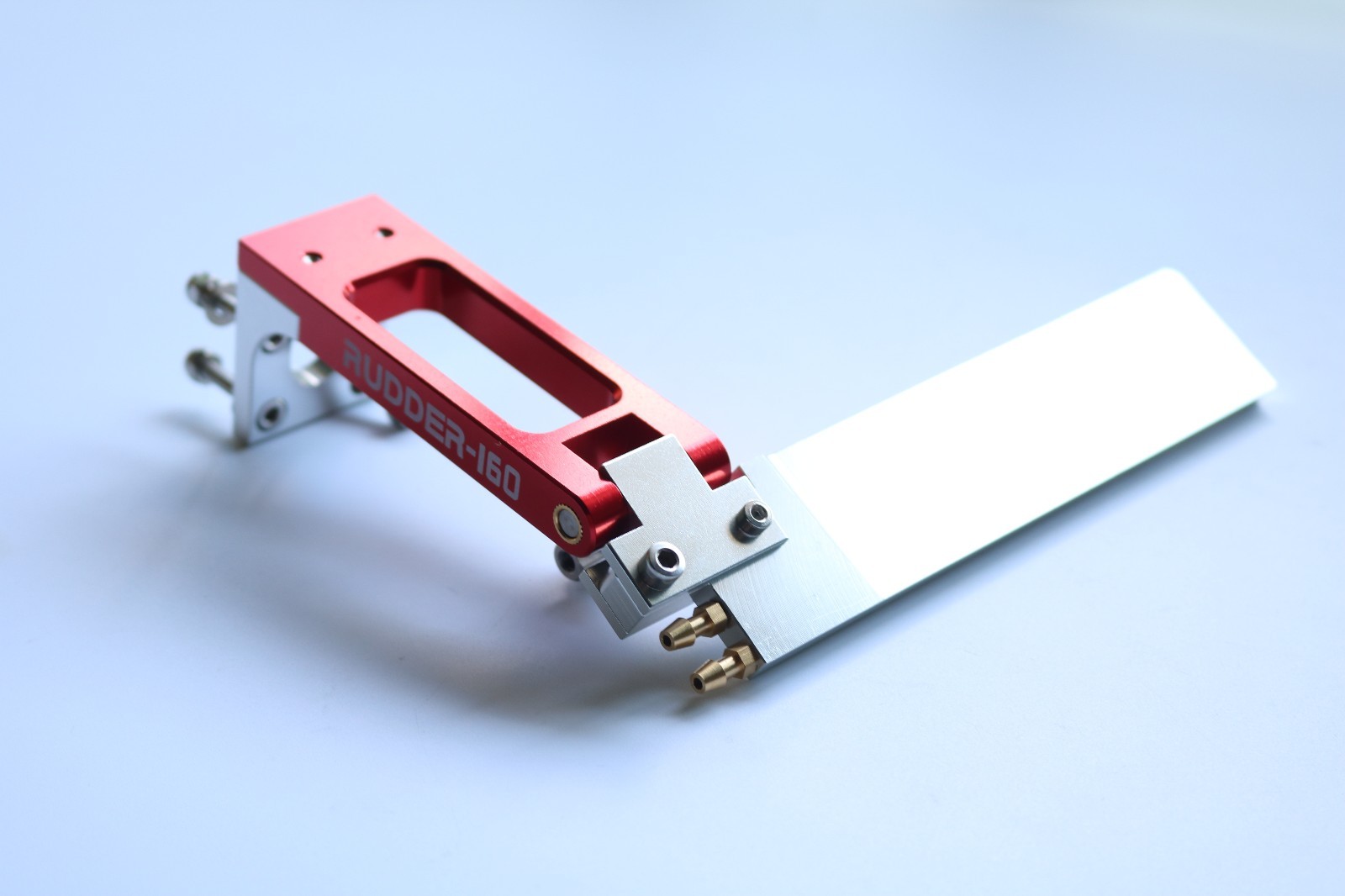 160mm rudder w/ dual water pickup for 23-35cc gas engine rc boat | eBay