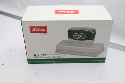 Shiny Premier Pre-Inked Stamp EA-720 | eBay