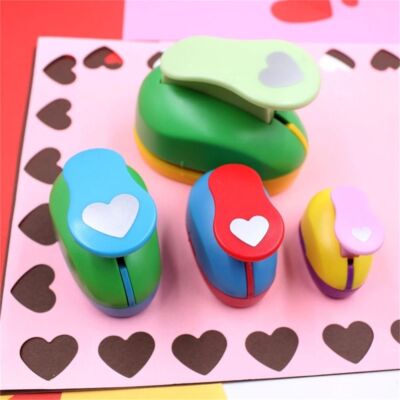Heart-shaped Hole Punch Paper Punches ShaperCutter Embossing Making ...