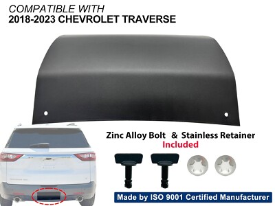 Hitch Cover for 2018-2023 Chevy Traverse with Clip Fastener 23288783 ...