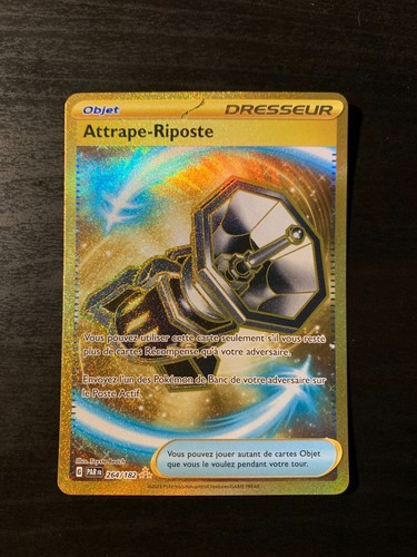 Carte Pokémon : Attrape-Riposte 264/182 Faille Paradoxe Française NEUF ...