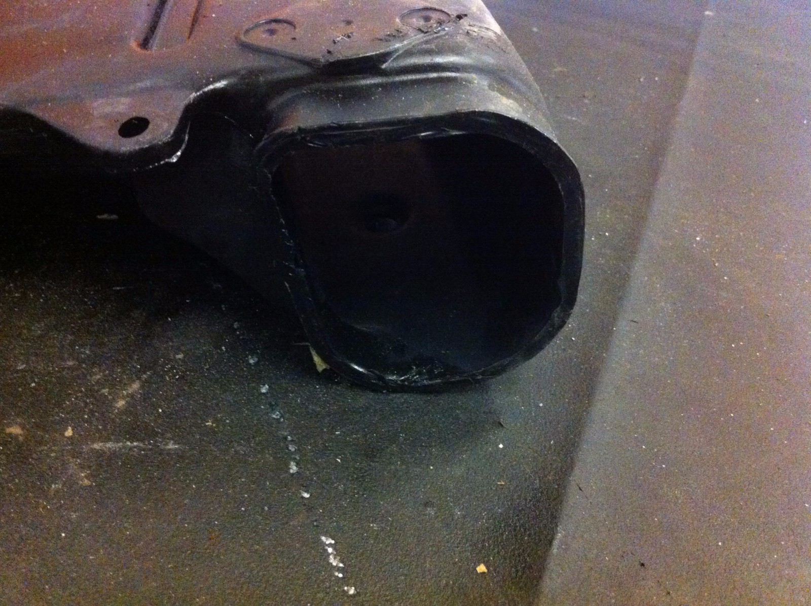 1995 95 Kawasaki Ninja ZX750L ZX750 ZX 750 ZX7R ZX7 Ram Air Duct Intake ...