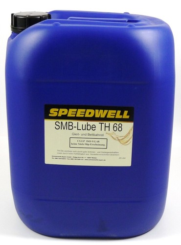 20 Liter Kanister SMB-Lube CGLP 68 Bettbahnöl Gleitöl Sägegatteröl TH ...
