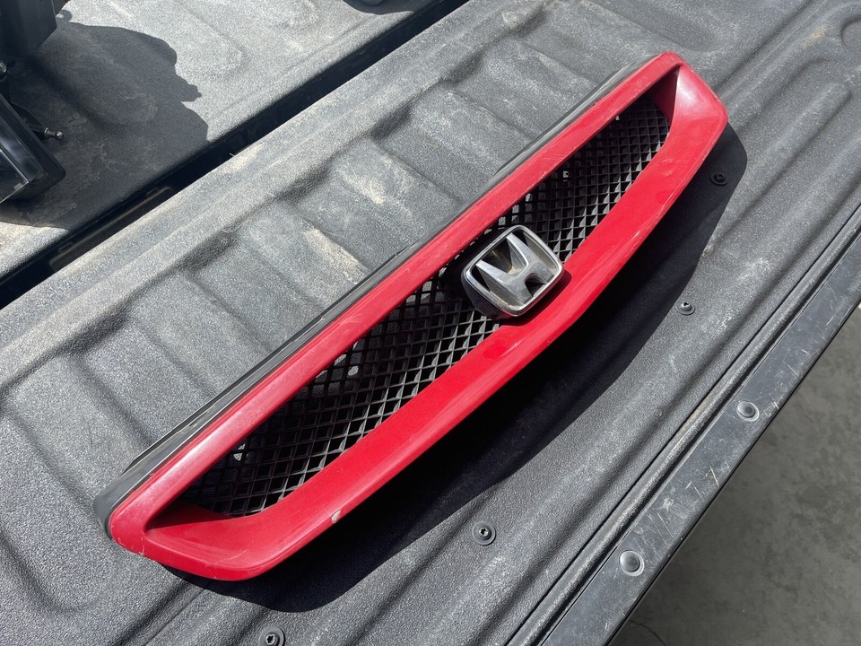 Genuine OEM Honda Civic 99-00 Si SiR EM1 Type R EK9 Bumper Grill ...