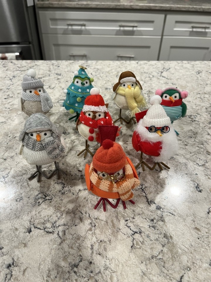 Target Wondershop Lot of 21 Christmas Birds Miniature Size 4 Inches ...