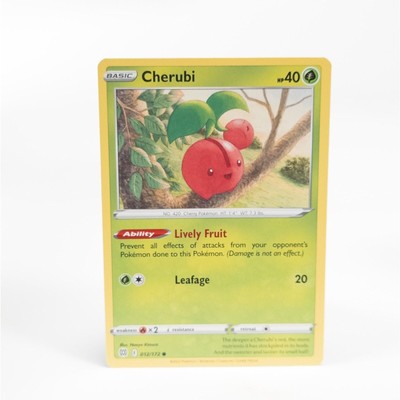 Cherubi 012/172 Pokemon SWSH09: Brilliant Stars Common NM | eBay