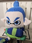 Splatoon Boy Inkling Blue Plush Doll 10” Sanei Little Buddy, Nintendo ...
