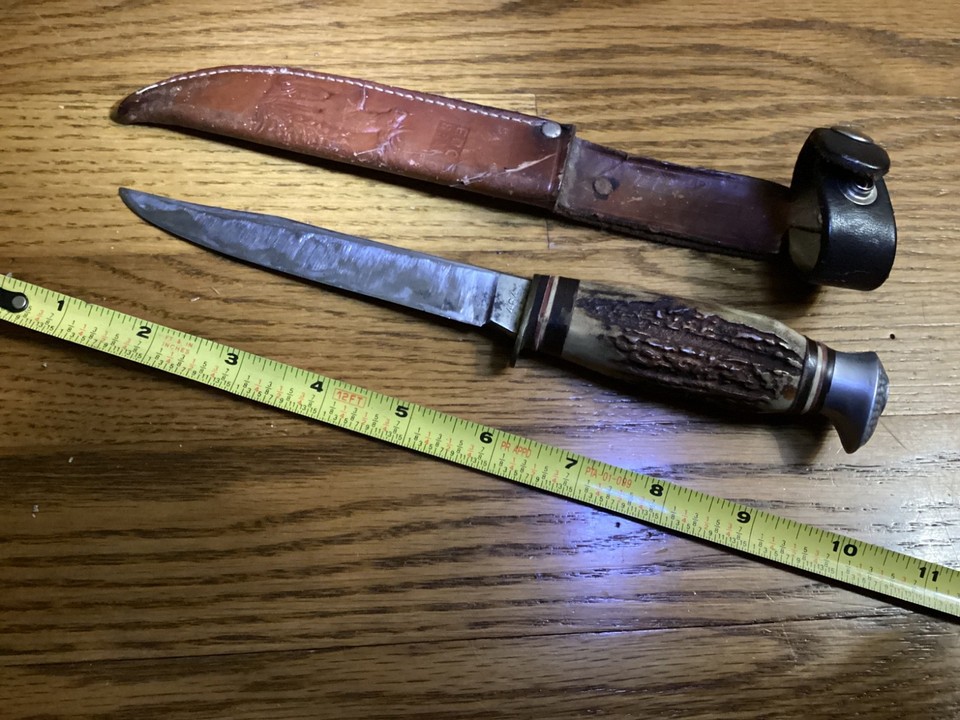 Vintage Solingen Edge Brand Hunting Knife 464 with Sheath Germany. | eBay