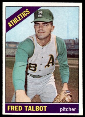 1966 Topps Fred Talbot NM COND Kansas City Athletics #403 | eBay
