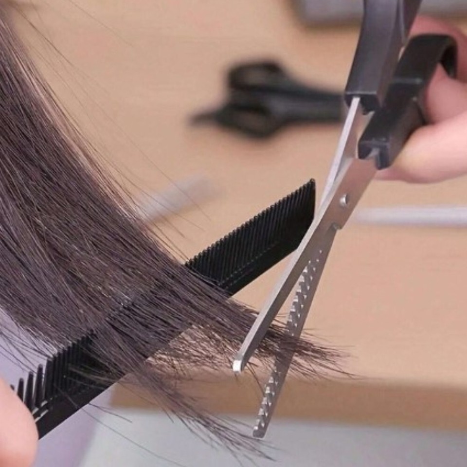 3Pcs Hair Cutting Scissors Thinning Set Hairdressing Salon Professional ...