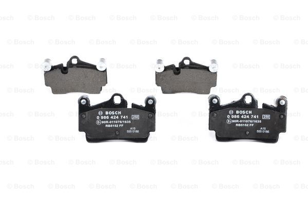 Rear Brake Pads Set VW Audi Porsche:Q7,CAYENNE,TOUAREG 7L5698451 ...