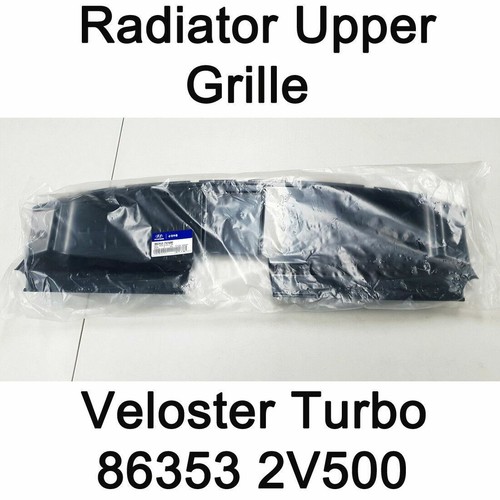 New OEM Radiator Upper Grille 86353 2V500 for Hyundai Veloster Turbo 13 ...