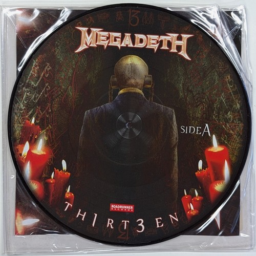 MEGADETH Th1rt3en limited edition 2LP Picture Disc | eBay