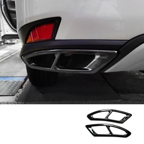 For Lexus RX350 2020-2022 Black Steel Exhaust Muffler Tail Tip Pipe ...