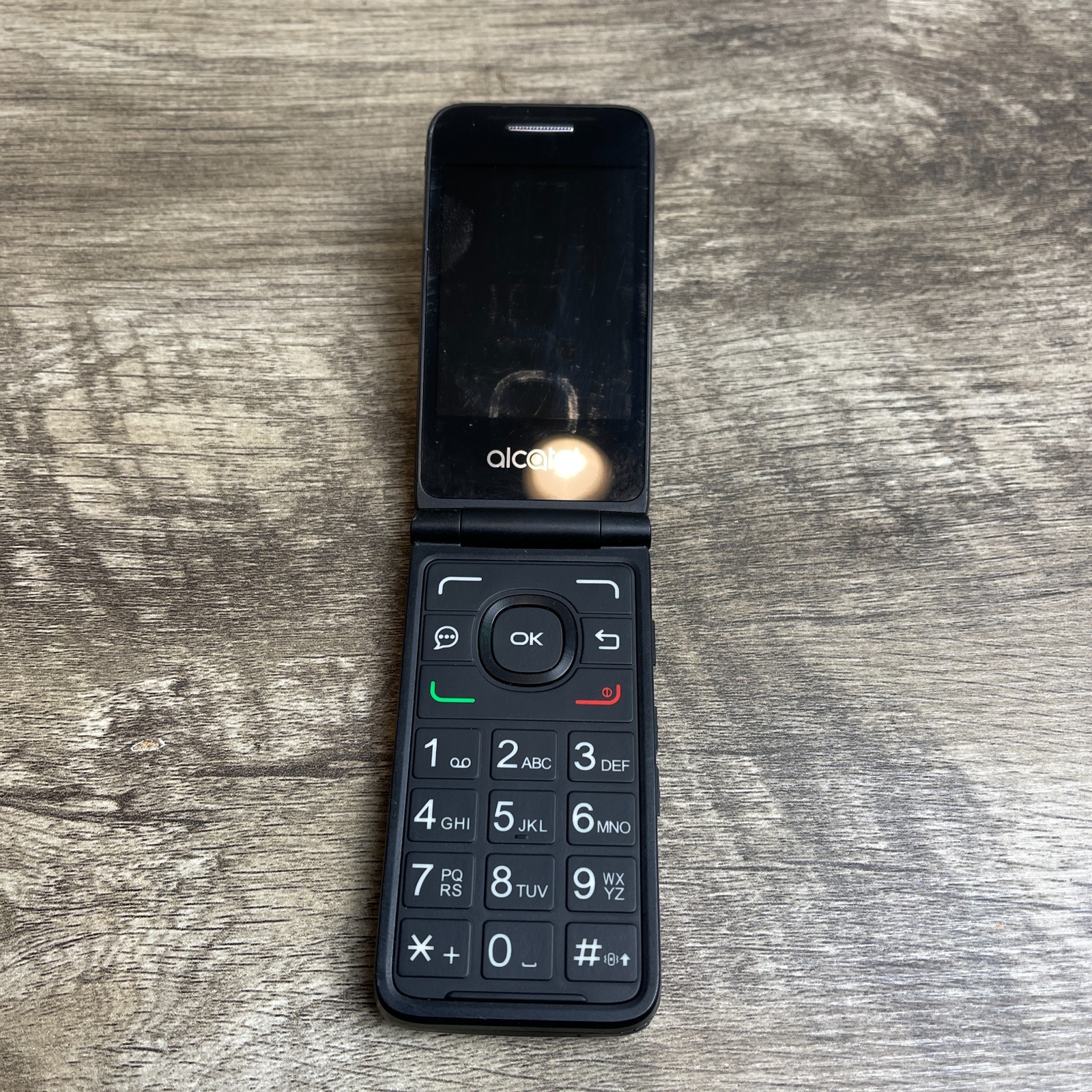 Alcatel MyFlip A405DL Bluetooth 2.8" LCD 4G LTE GSM Tracfone Cellular ...