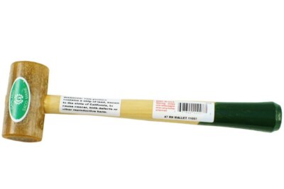 Weighted Rawhide Mallet #7 Rawhide Hammer 8oz Garland Mallets # 11007 ...