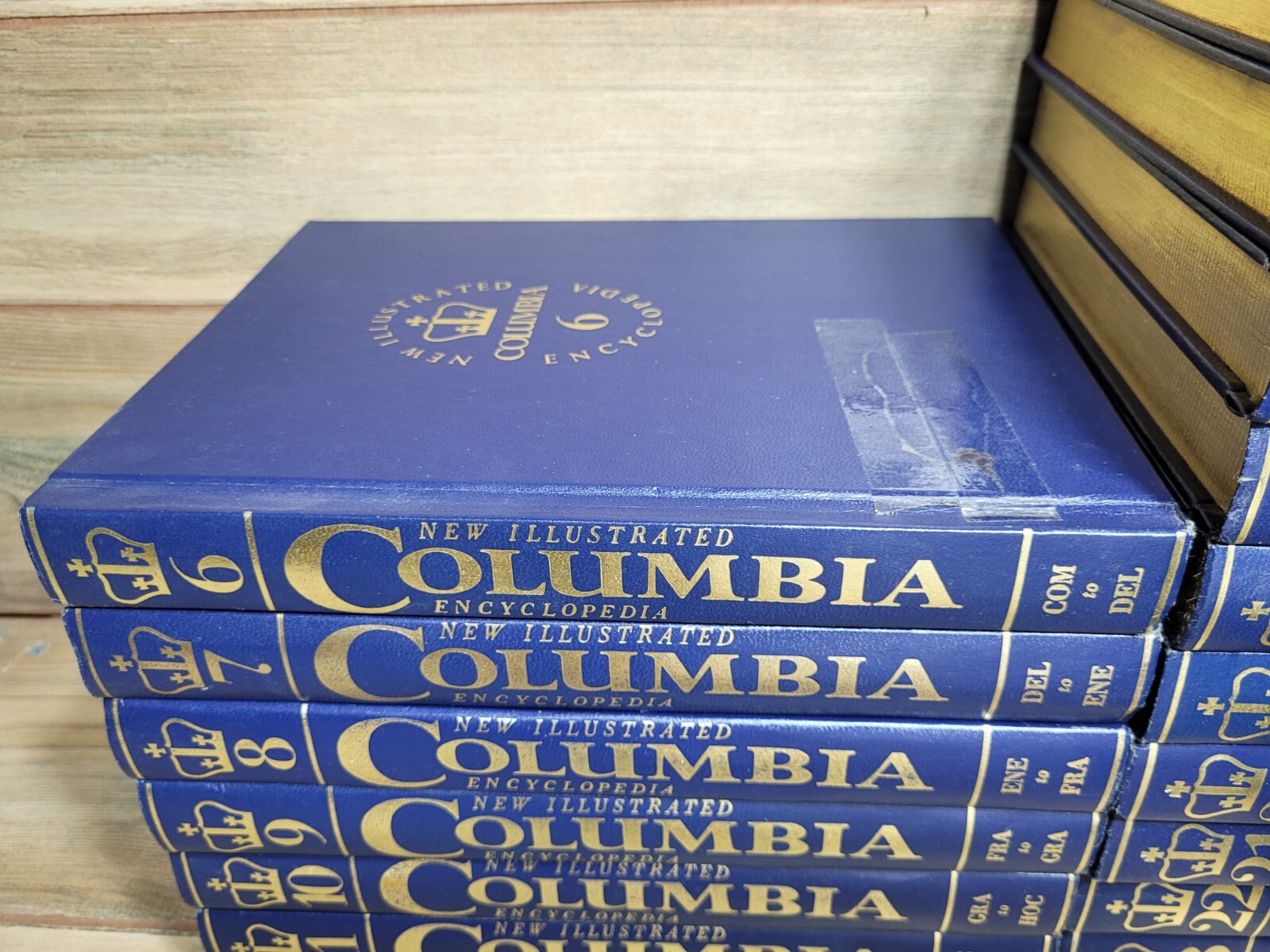 New Illustrated Columbia Encyclopedia Vol 1-24 Hardcover Columbia Univ ...