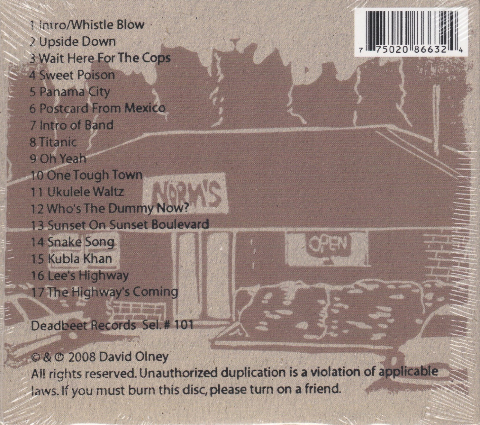 DAVID OLNEY * SERGIO WEBB * JACK IRWIN - Live at Norm's River Roadhouse ...