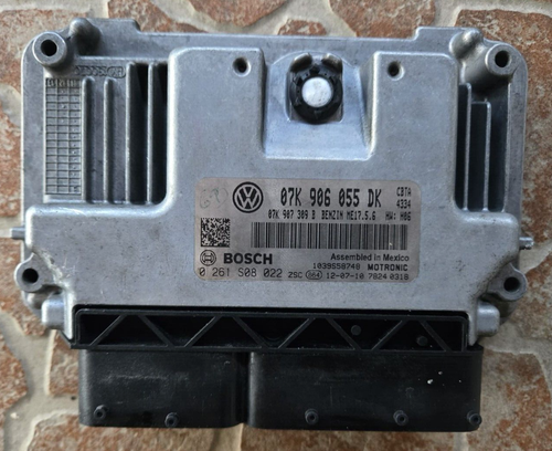 07K 906 055 DK 10-14 Volkswagen JETTA 2.5L ECU ENGINE CONTROL UNIT ...
