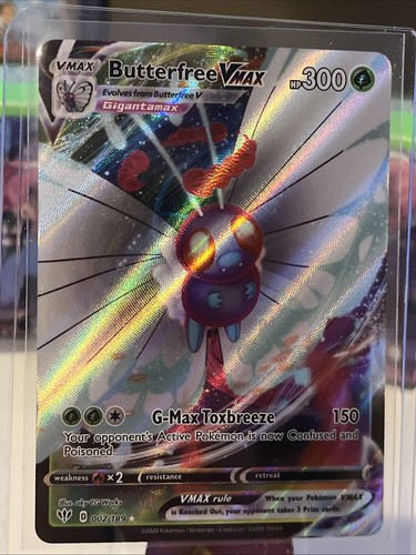 Butterfree VMAX 002/189 Swsh03: Darkness Ablaze Holo NM | eBay