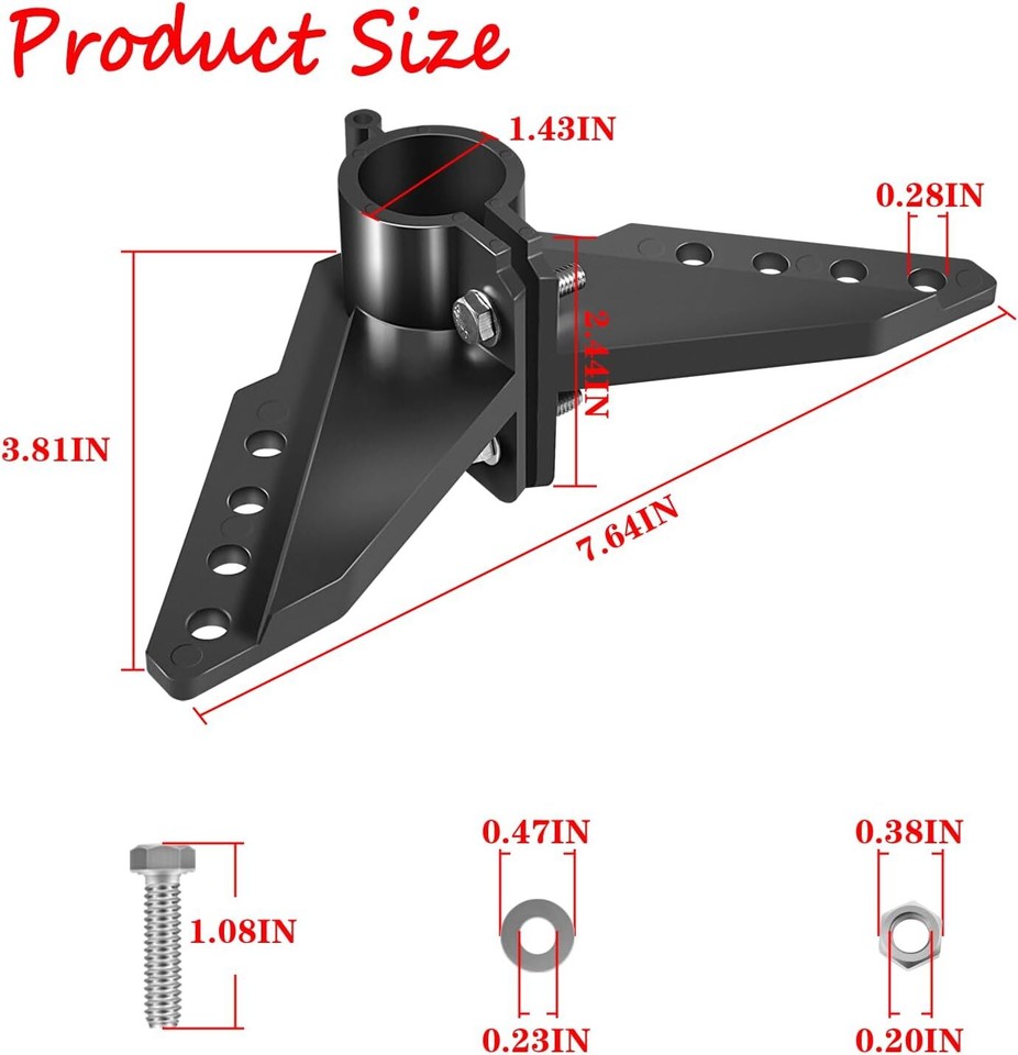 Steering triangle compatible with Newport NK-180S brushless kayak ...
