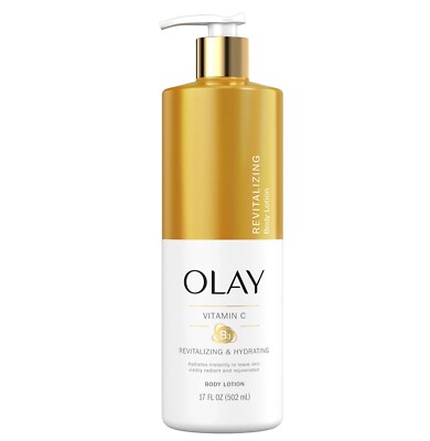 Olay Revitalizing and Hydrating Hand and Body Lotion with Vitamin C, 17 ...