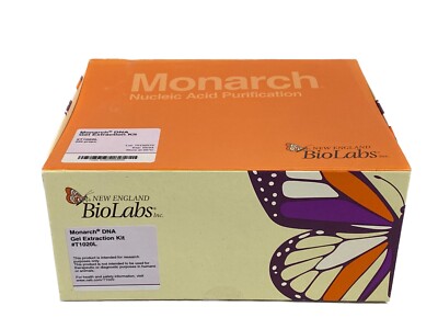 NEW ENGLAND BIOLABS Monarch DNA Gel Extraction Kit 250-Preps T1020L | eBay