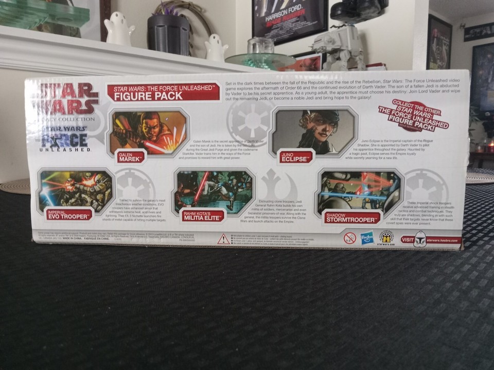 STAR WARS - THE FORCE UNLEASHED - LEGACY COLLECTION FIGURE PACK 1, TRU ...