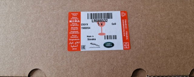 LR088532 Pilot Bumpers Rear Right Land Rover Evoque Pure Year 2011 ...