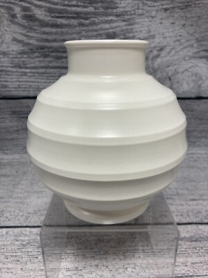 Wedgwood Keith Murray Bomb Vase Ivory Art Deco Bombe Vase (MBO) | eBay UK