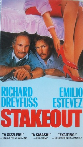 Stakeout: A Comic Tale (VINTAGE, VHS, 1995, GD) Richard Dreyfuss ...