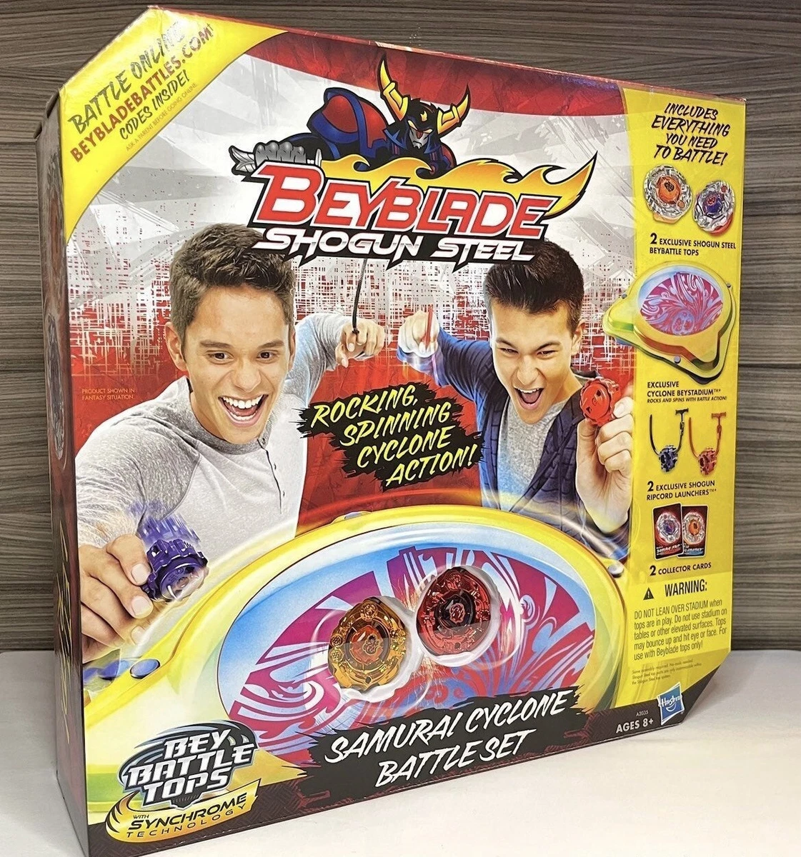 Beyblade Shogun Steel Samurai Cyclone Battle Set