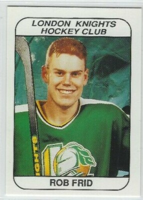 Rob Frid 1993-94 London Knights (OHL) | eBay