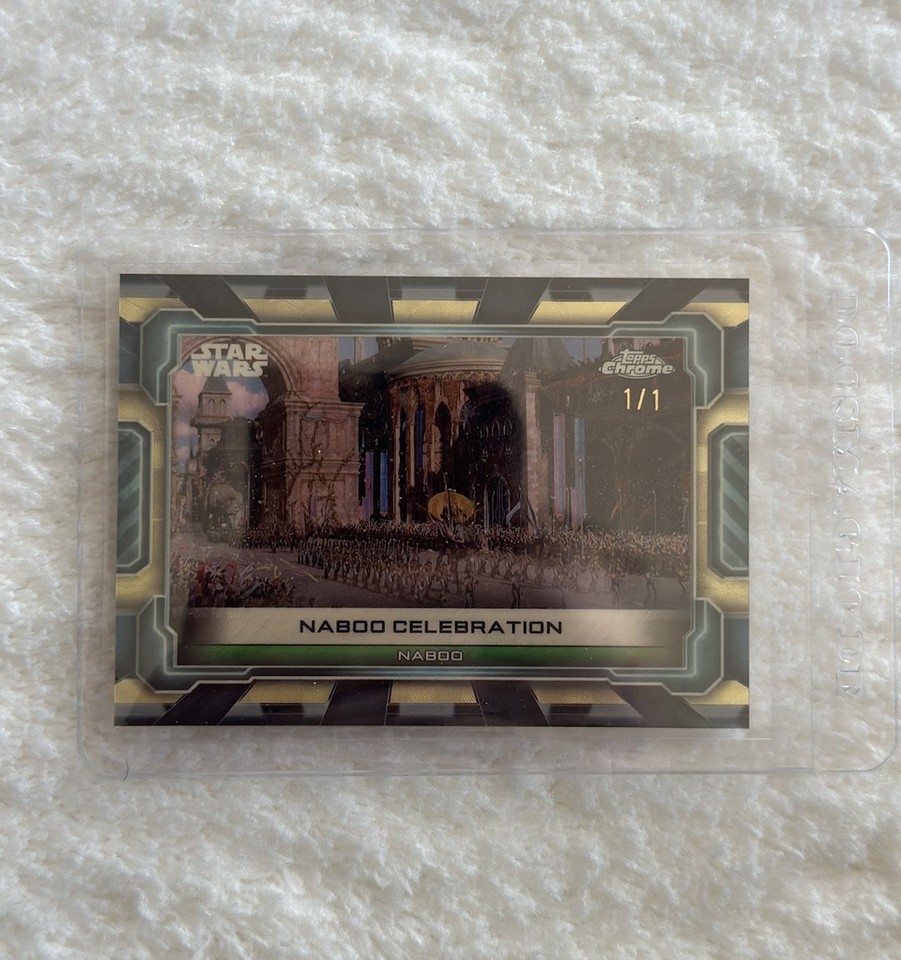 2024 STAR WARS TOPPS HYPERSPACE NABOO CELEBRATION *1/1 Superfractor* | eBay