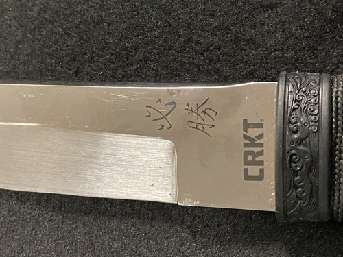 Rare Discontinued CRKT 2910 Hisshou Knife/Williams Design Signed w ...