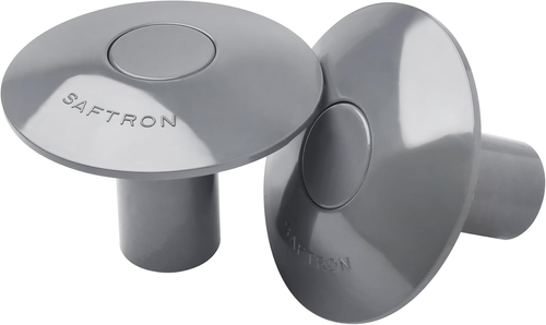 SAFTRON Covers for Pool Anchor Sockets (Set of 2 Units). (Gray ...