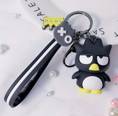 1 Badtz Maru Key Chain Fob Pendant Keyring Cute Lovely Gift New Sanrio ...