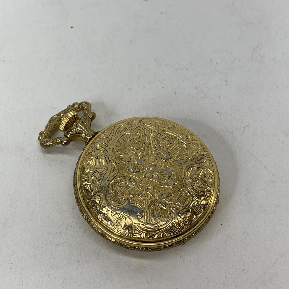 RARE Vintage Free Mason Masonic Pocket Watch Compass Square Citation ...