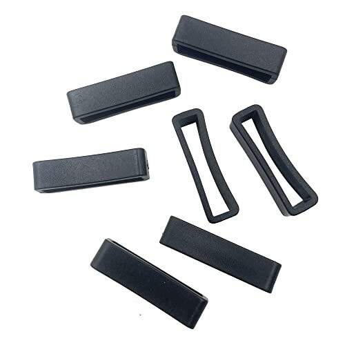 25pcs Plastic Webbing Ending Clip Quick Slip Keeper Connect Buckle for ...