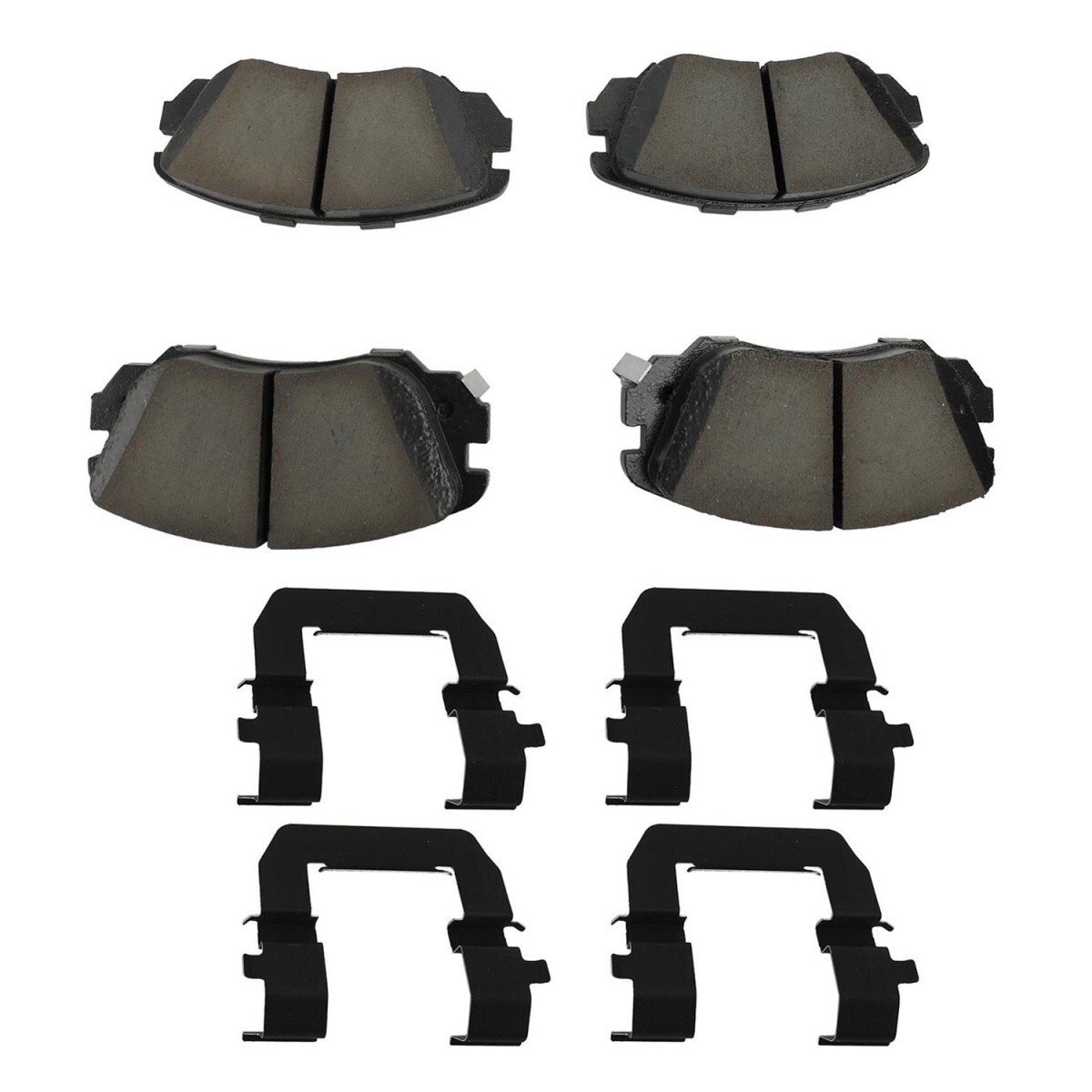 17D1421CHF1 AC Delco 2-Wheel Set Brake Pad Sets Front for Chevy Equinox ...