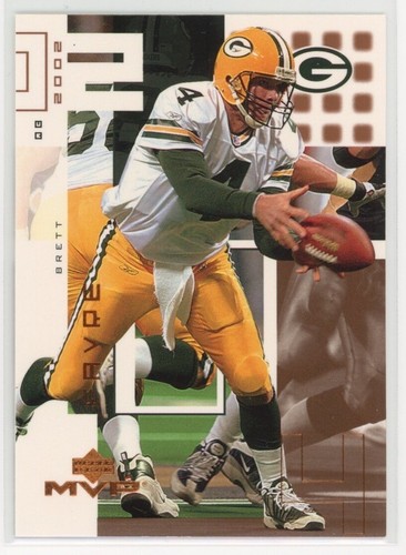 2002 Upper Deck MVP #88 Brett Favre Green Bay Packers | eBay