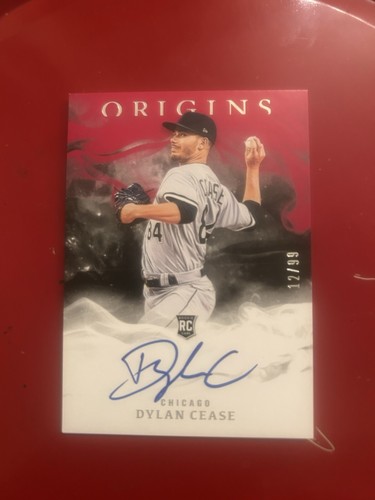 Dylan Cease Rookie Auto 12/99 Beautiful Card Great Player | eBay