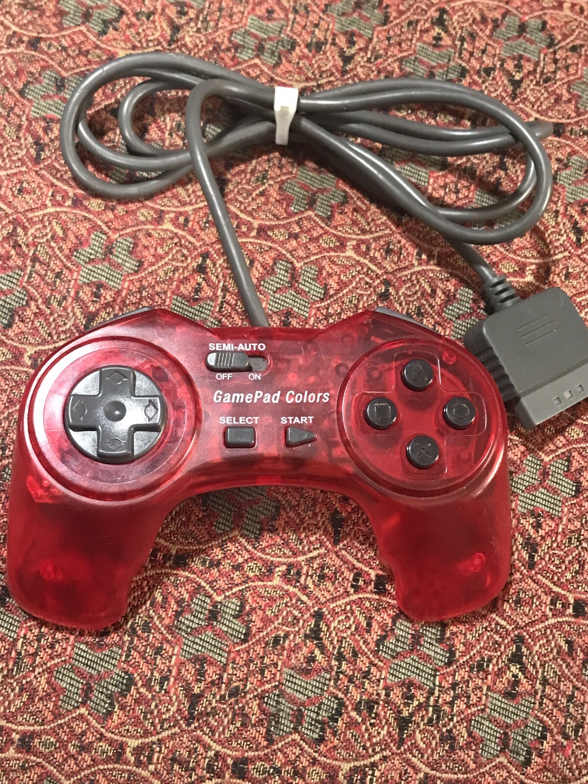 Interact Performance GamePad Colors Playstation 1 PS1 Controller Red ...