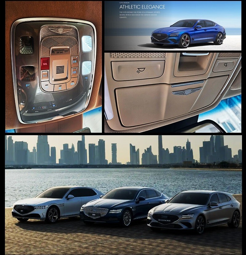 4 Genesis symbol small emblems For All Hyundai Genesis model (Made in ...