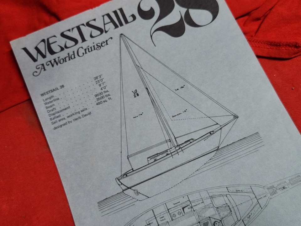 VINTAGE Collectable Sailboat Brochures catalog 70-80's choice from lot 5w6 | eBay