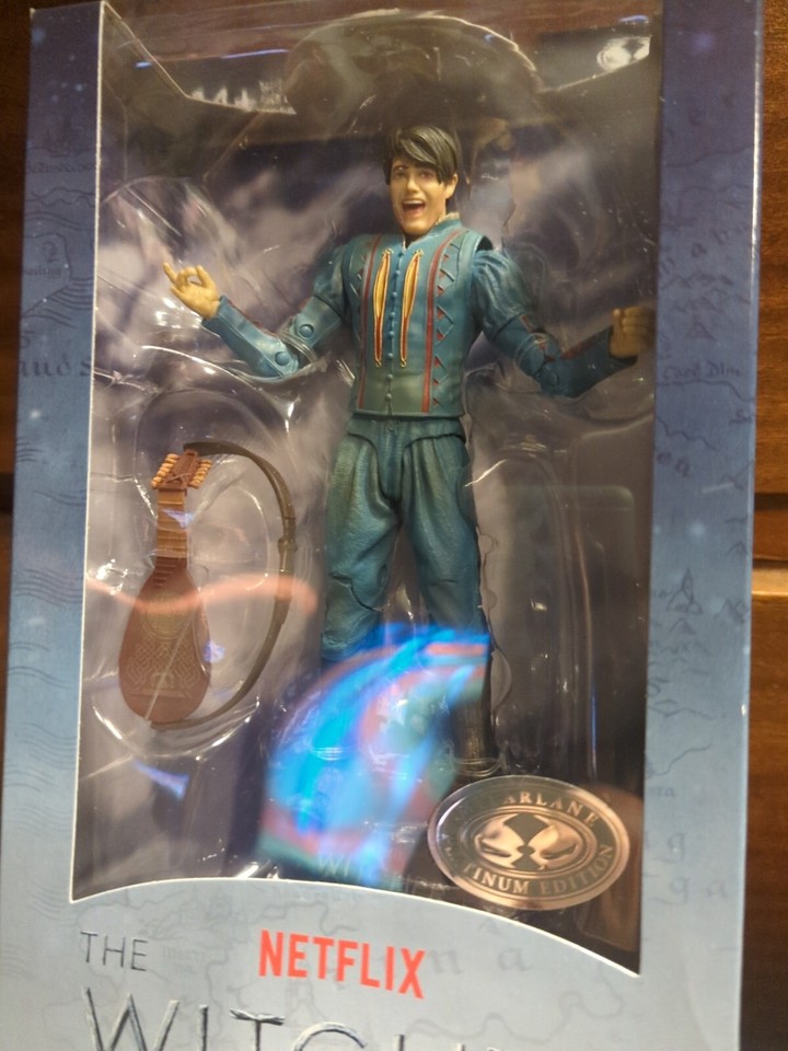 The Witcher Jaskier Action Figure Netflix - McFarlane Toys - NEW 2022 ...