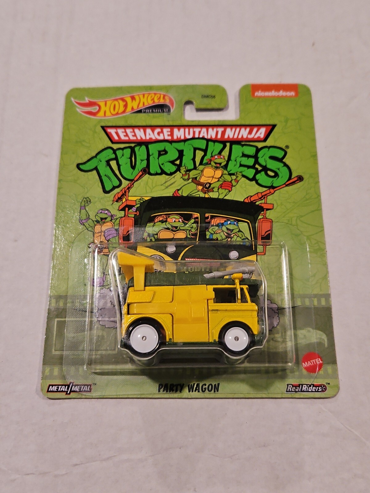 Hot Wheels GJR50 Teenage Mutant Ninja Turtle Party Wagon - Yellow TMNT ...